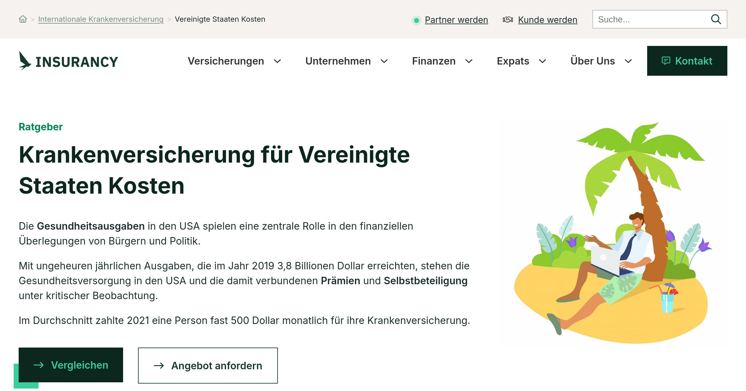 Was Kostet Eine Krankenversicherung In Den Usa